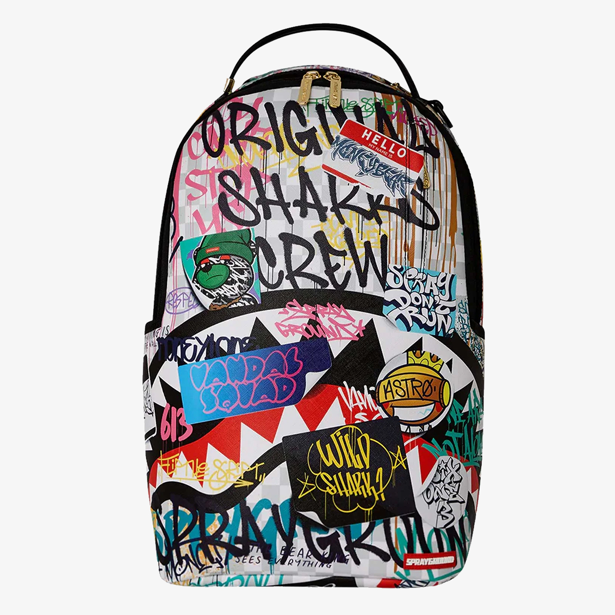 Sprayground Ranac SHARKS IN PARIS THE RIZZ CREAM | Buzz Sneaker Station ...
