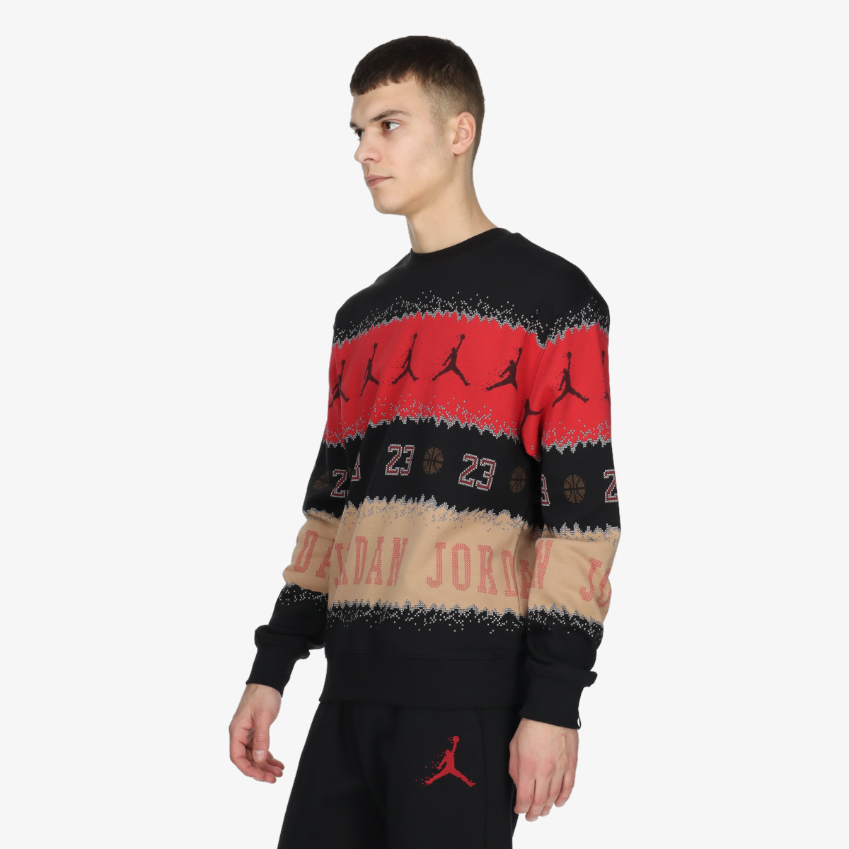 Nike Proizvodi M J ESS MMBR HLDY FLC CREW | Buzz Sneaker Station ...